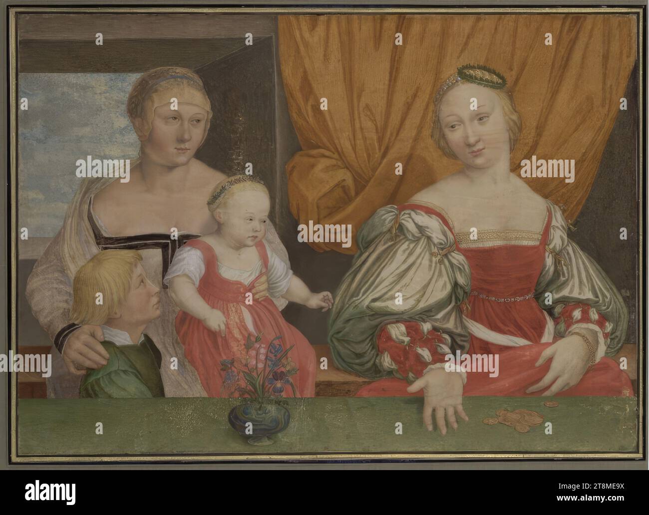 Copy after the family portrait and the Lais Corinthiaca in Basel ...