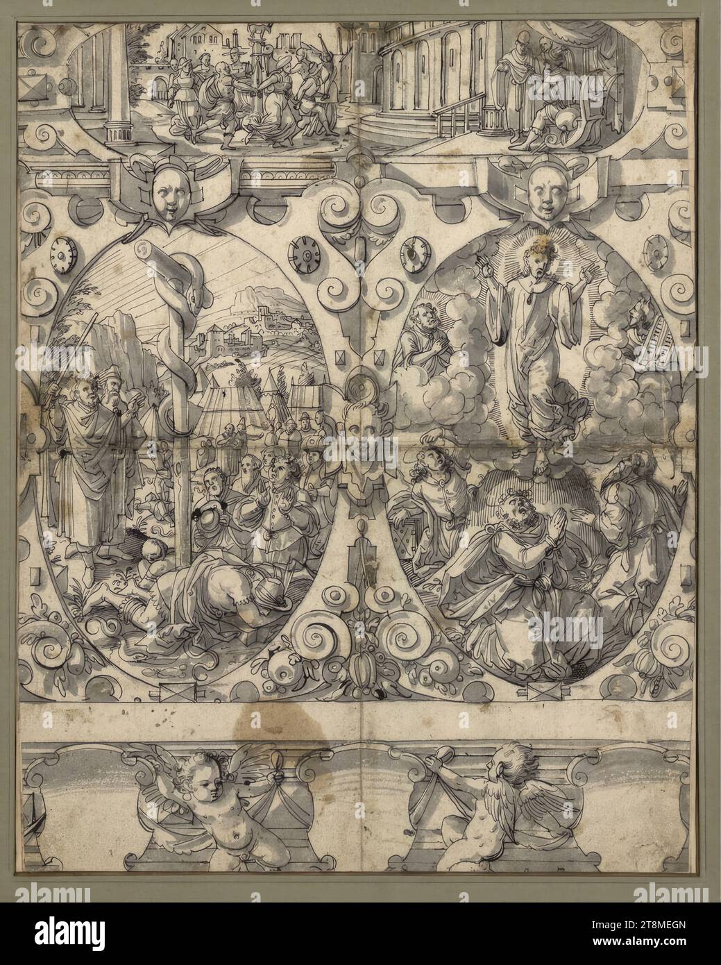 The Brazen Serpent and the Transfiguration of Christ (disc tear ...