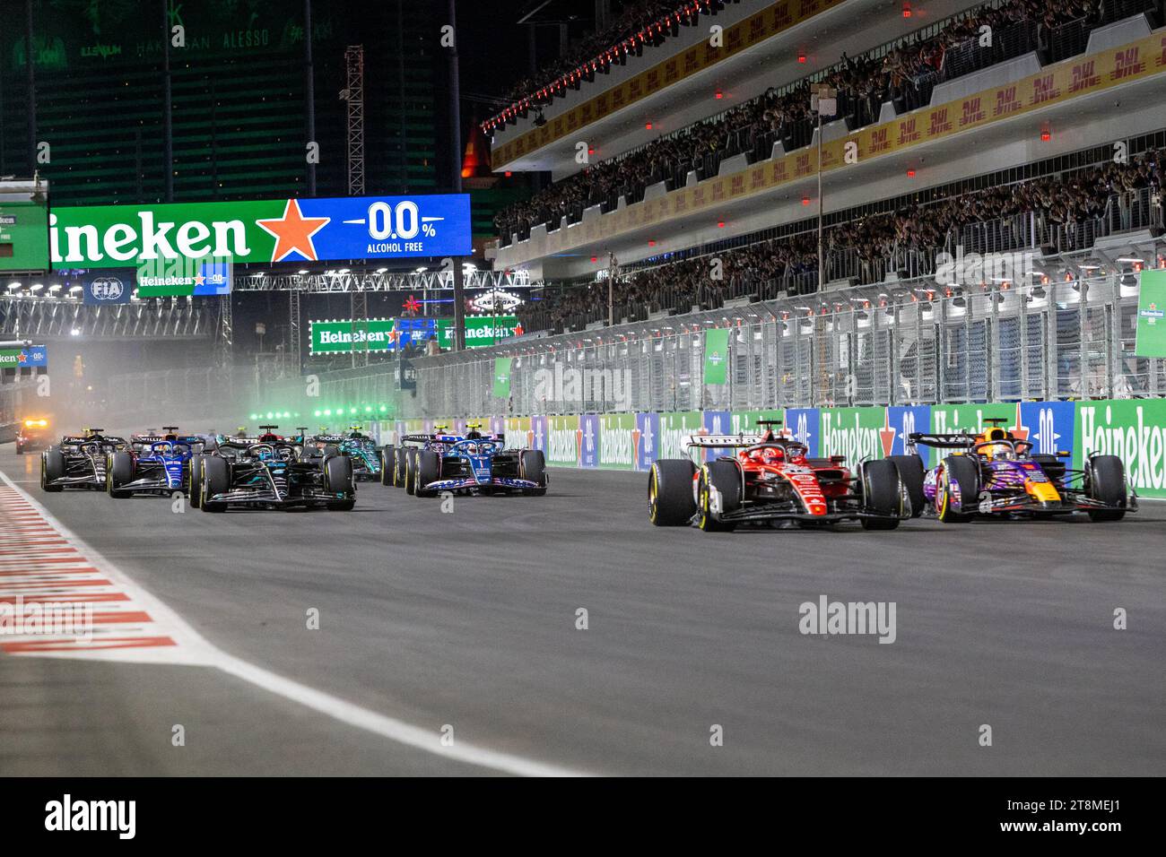 Las Vegas, USA. 18th Nov, 2023. Red Bull number 1 Max Verstappen, of ...