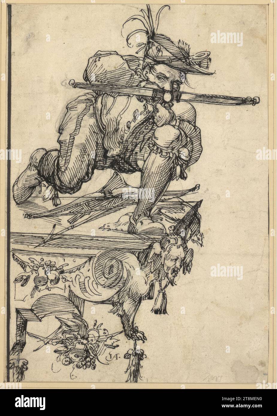 Crossbowman kneeling hi-res stock photography and images - Alamy