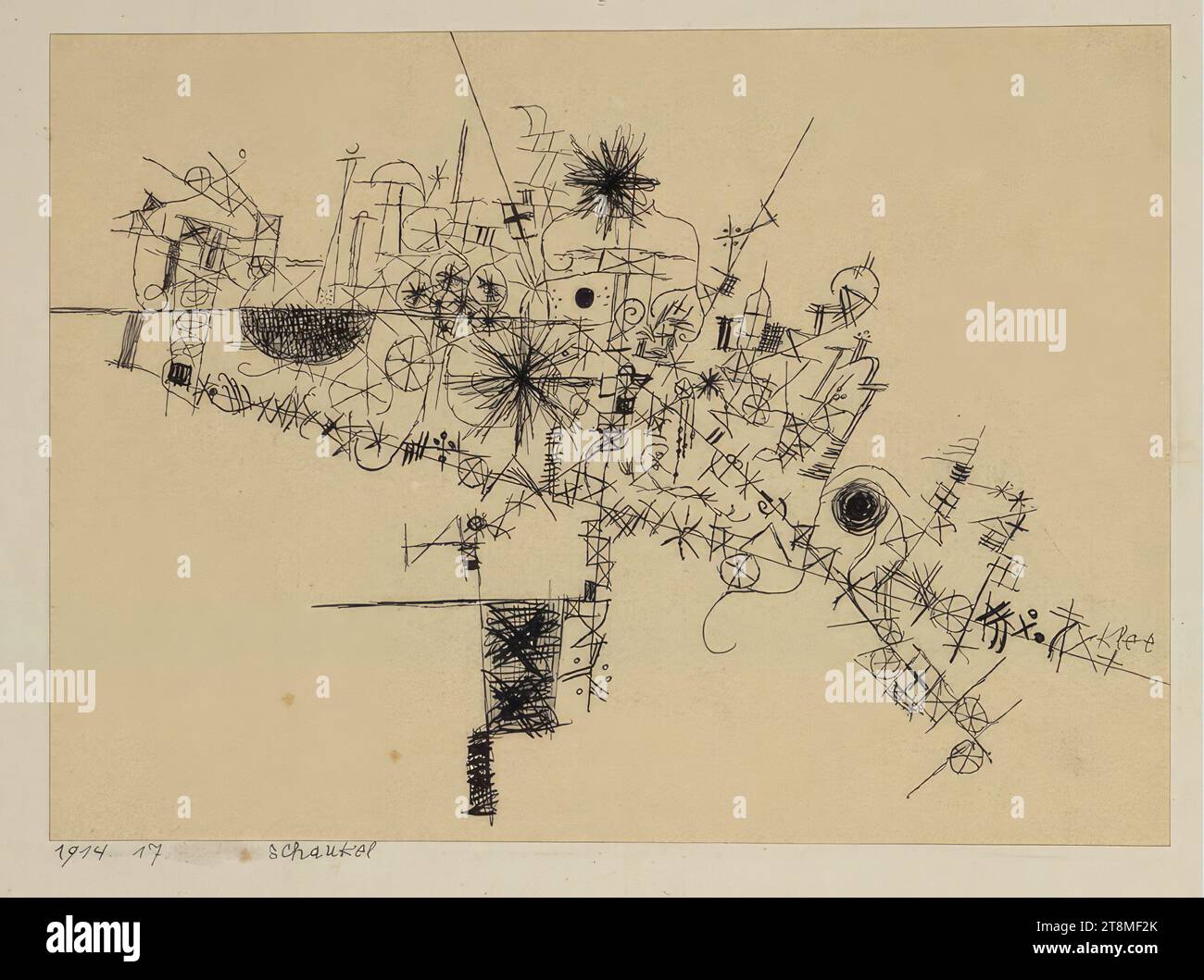 Swing, Paul Klee (Münchenbuchsee 1879 - 1940 Muralto), 1914, 17 ...