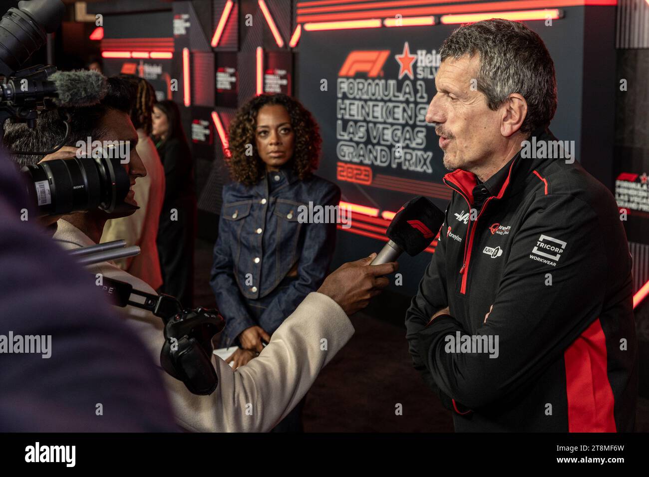 Las Vegas, USA. 18th Nov, 2023. Haas Team Principal Guenther Steiner ...