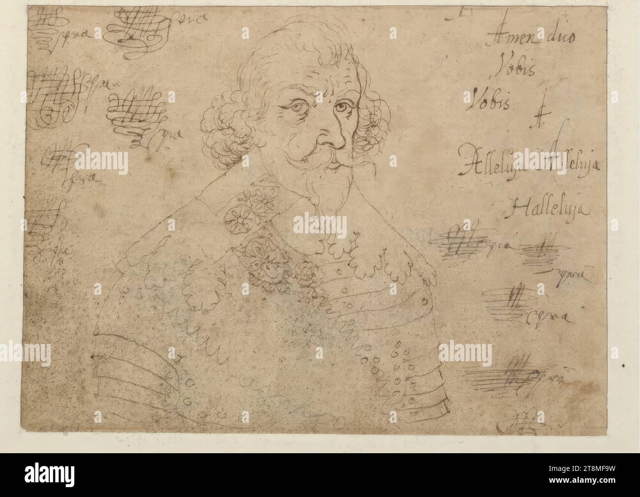 Amen dico vobis vobis alleluia alleluia alleluia hi-res stock ...