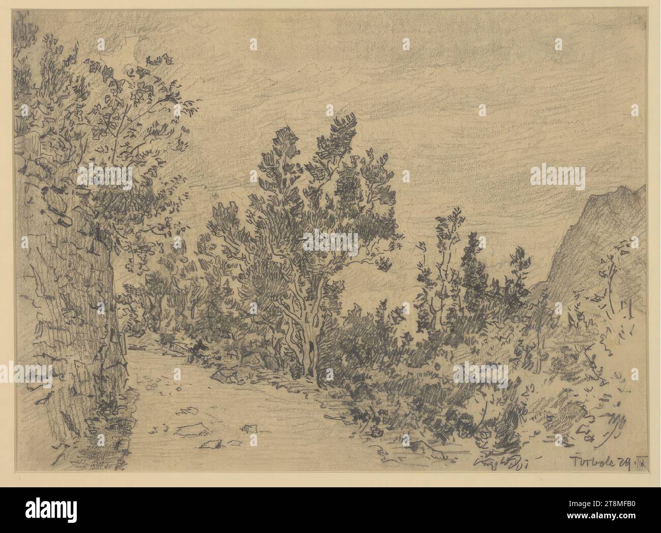 Motif by Torbole, Hermann Heller (Vienna 1866 - 1949 Klagenfurt ...