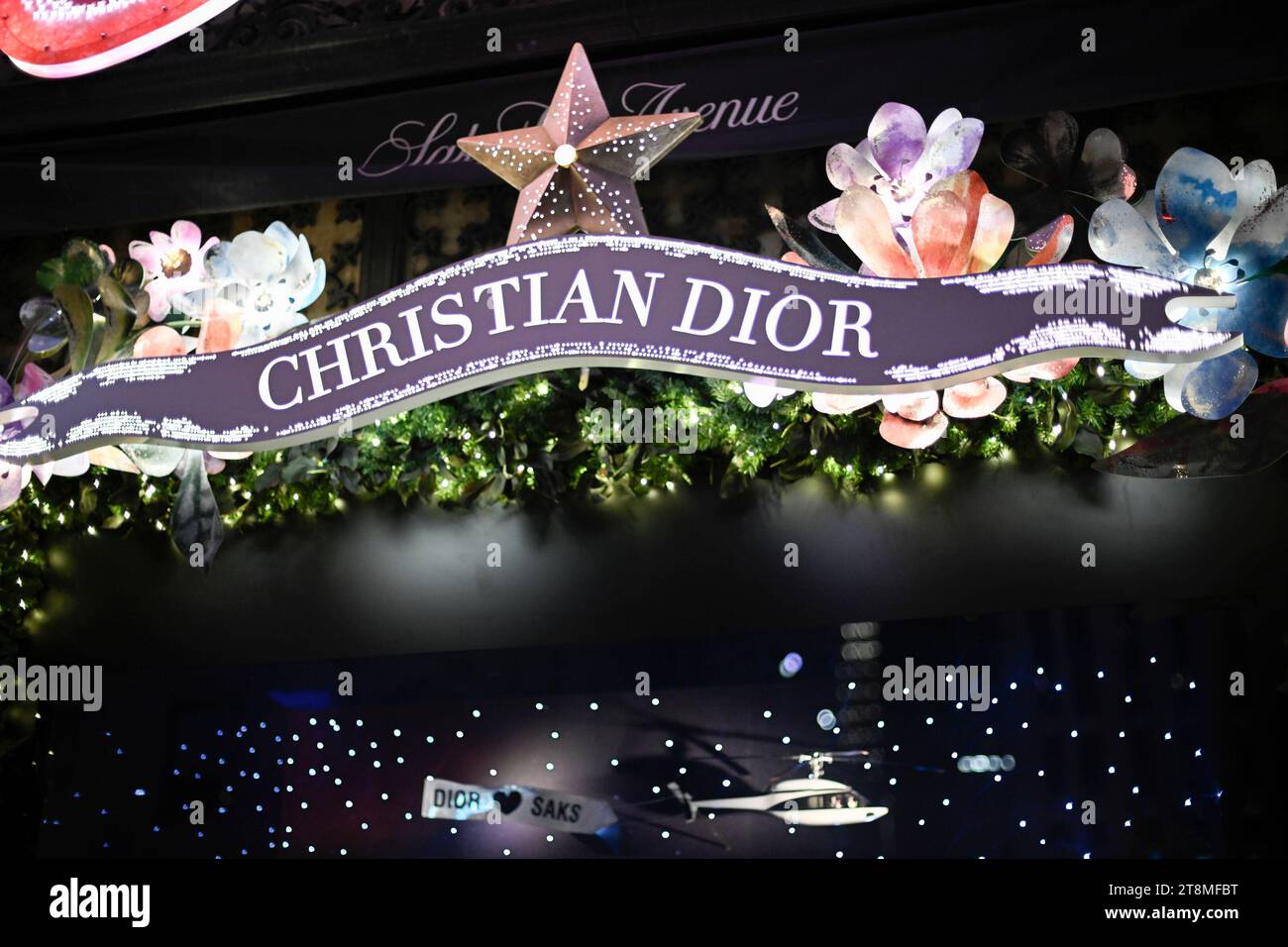 Saks Fifth Avenue and Dior "Carousel of Dreams" holiday windows ...