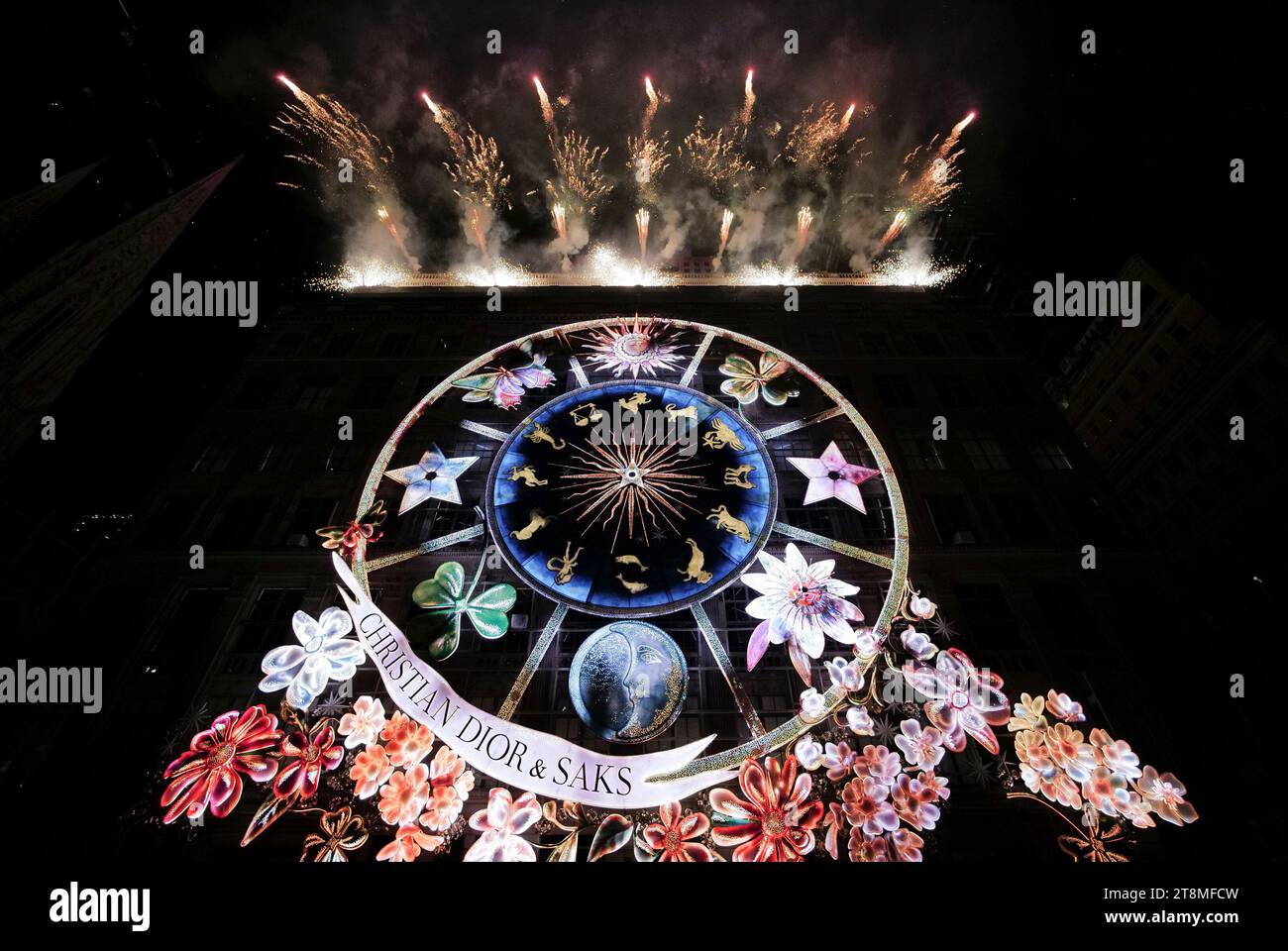 xxx participates in the Saks Fifth Avenue holiday windows unveiling on ...