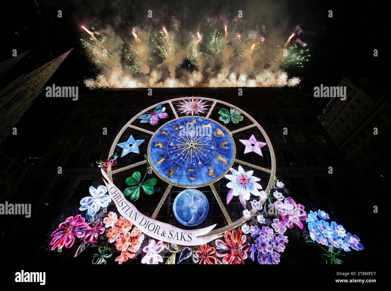 xxx participates in the Saks Fifth Avenue holiday windows unveiling on ...