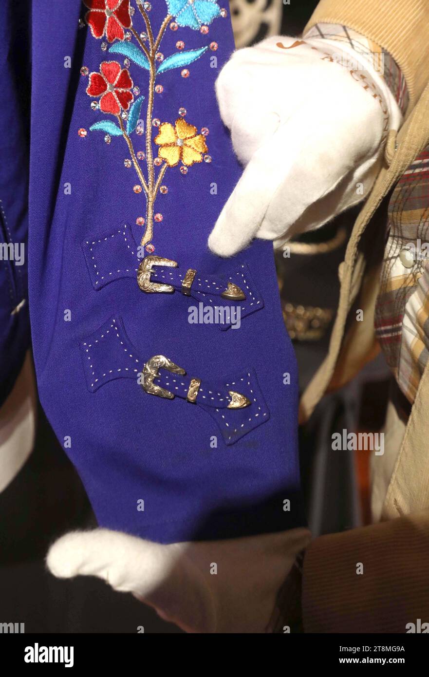 New York, New York, USA. 20th Nov, 2023. A detail view of the Dusty ...