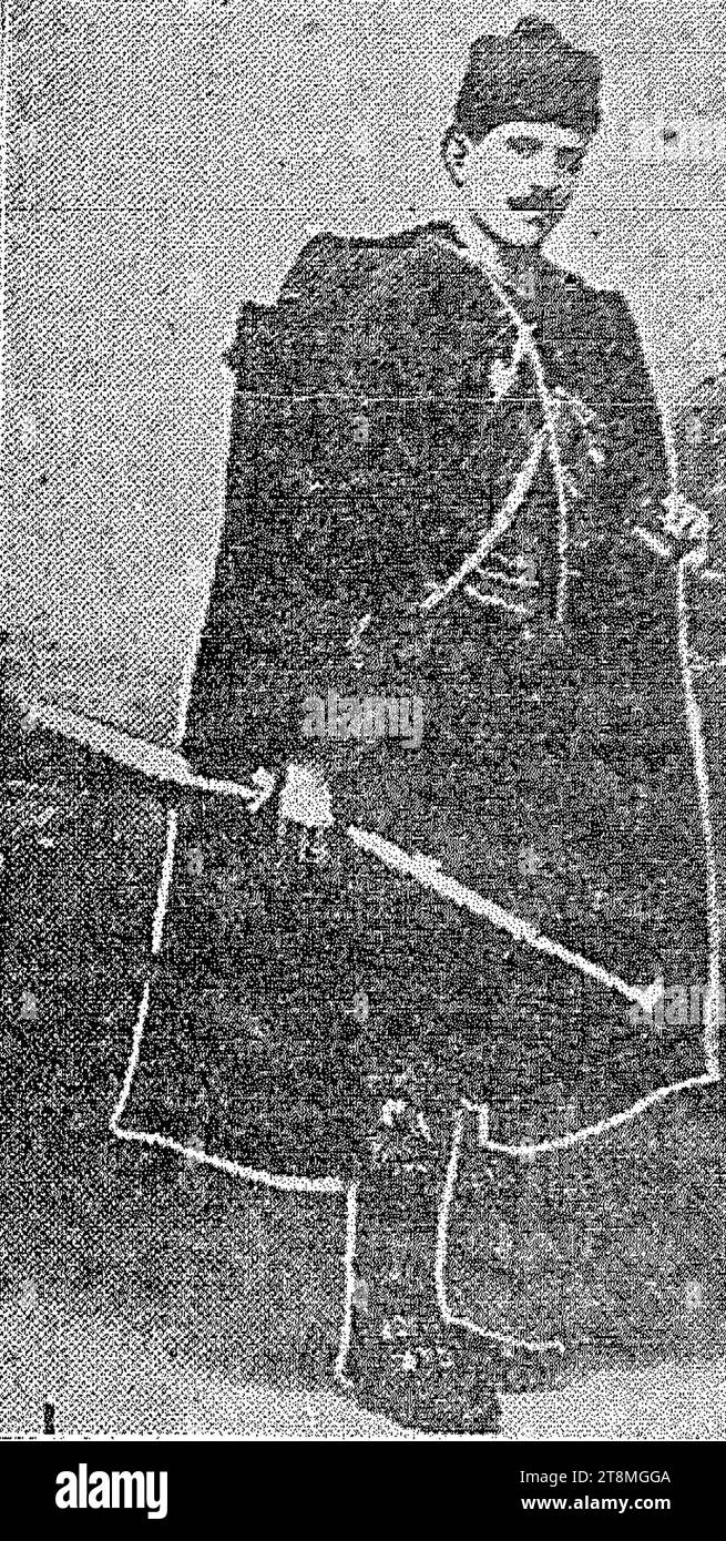 Velimir Prelić in Chetnik gear Stock Photo - Alamy