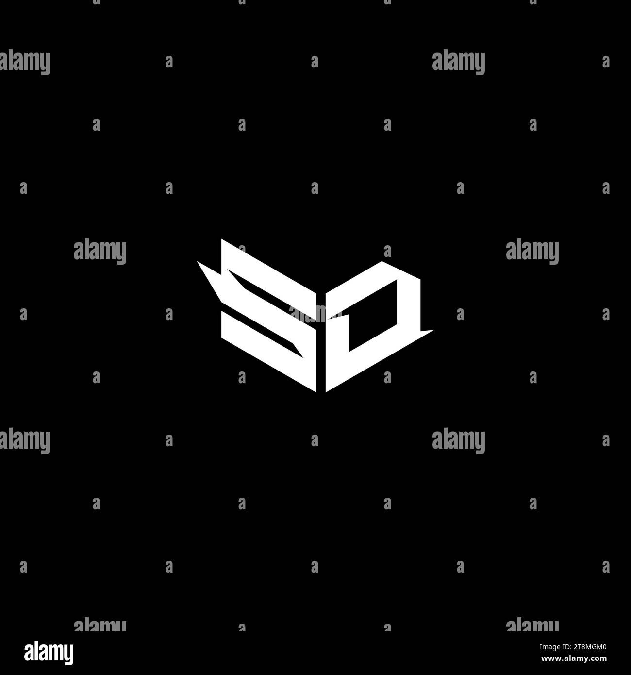 Sd minimalist logo hi-res stock photography and images - Alamy