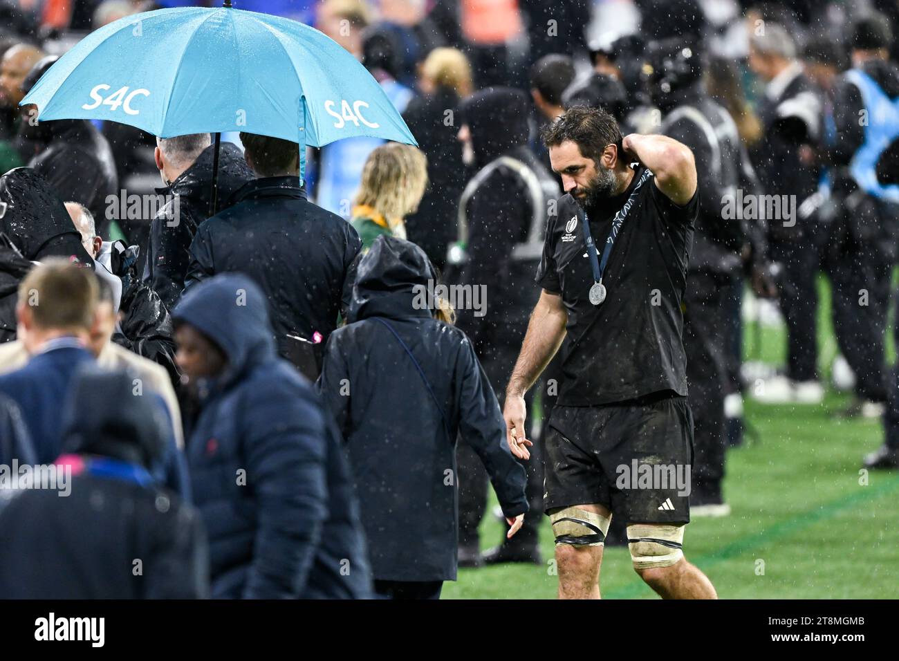 Sam Whitelock during the Rugby union World Cup XV RWC final match South ...