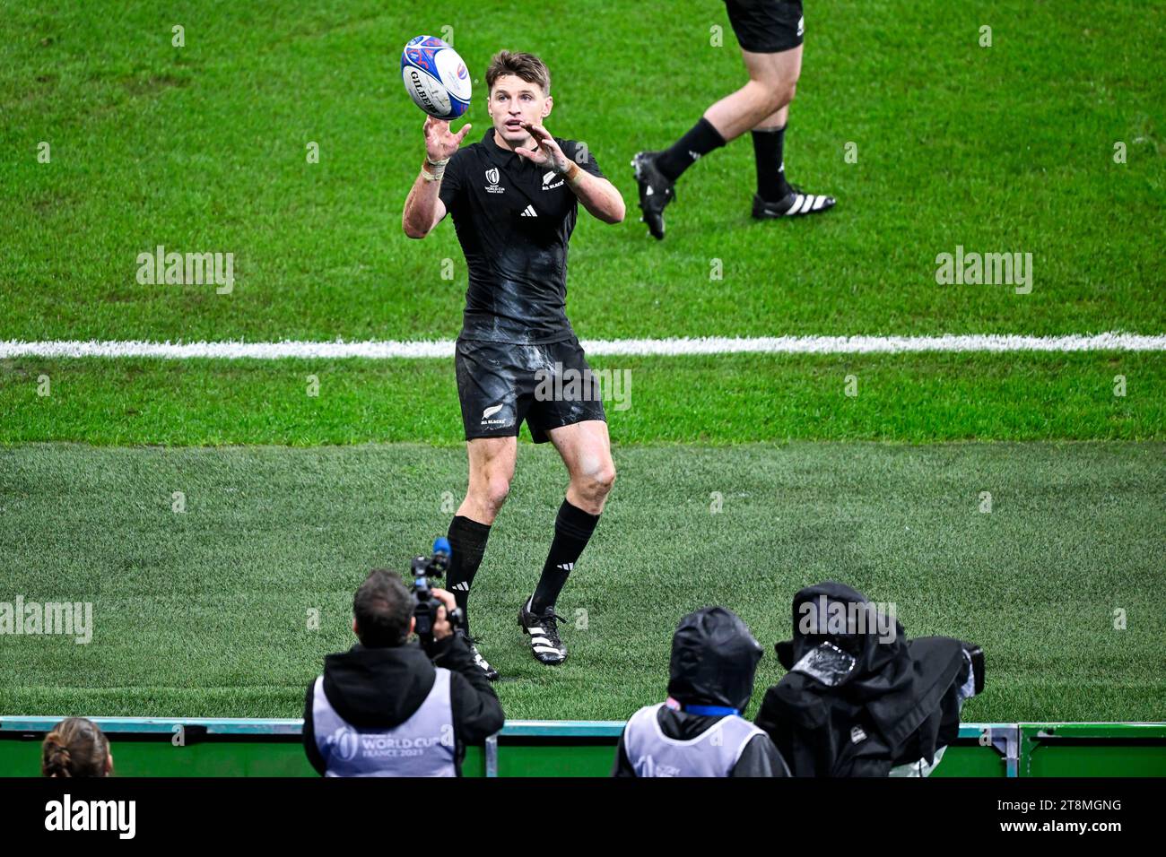 Beauden Barrett during the Rugby union World Cup XV RWC final match ...