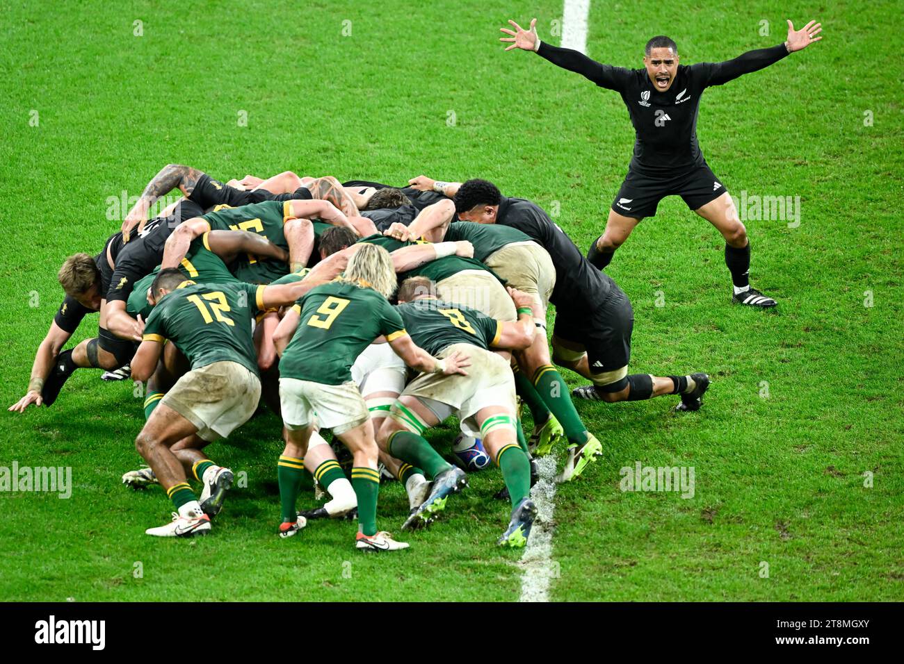 Aaron Smith during the Rugby union World Cup XV RWC final match South ...