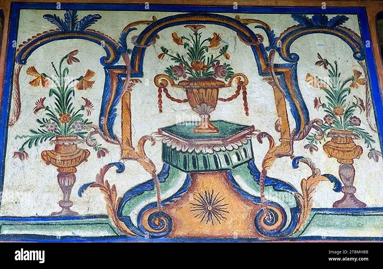 Velyan's House Fresco 01 Stock Photo - Alamy