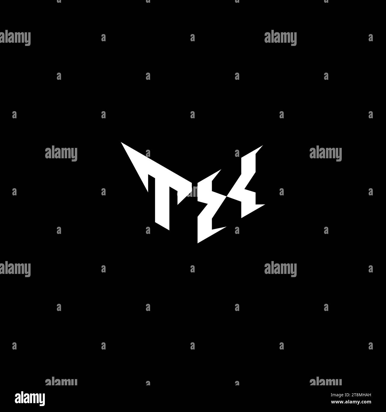 TX Premium emblem logo initial esport and gaming design concept Stock Vector Image & Art - Alamy