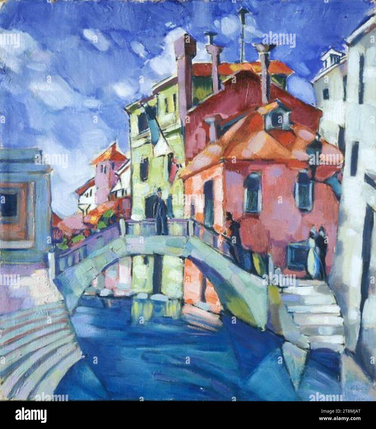Veneetsia (Kanal Veneetsias), Konrad Mägi Stock Photo - Alamy