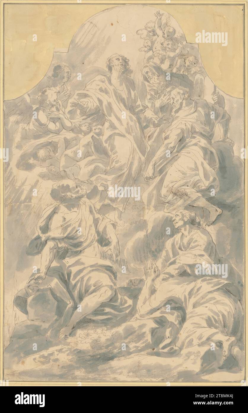 Transfiguration of Christ (draft for an altarpiece), Johann Anton Gumpp ...