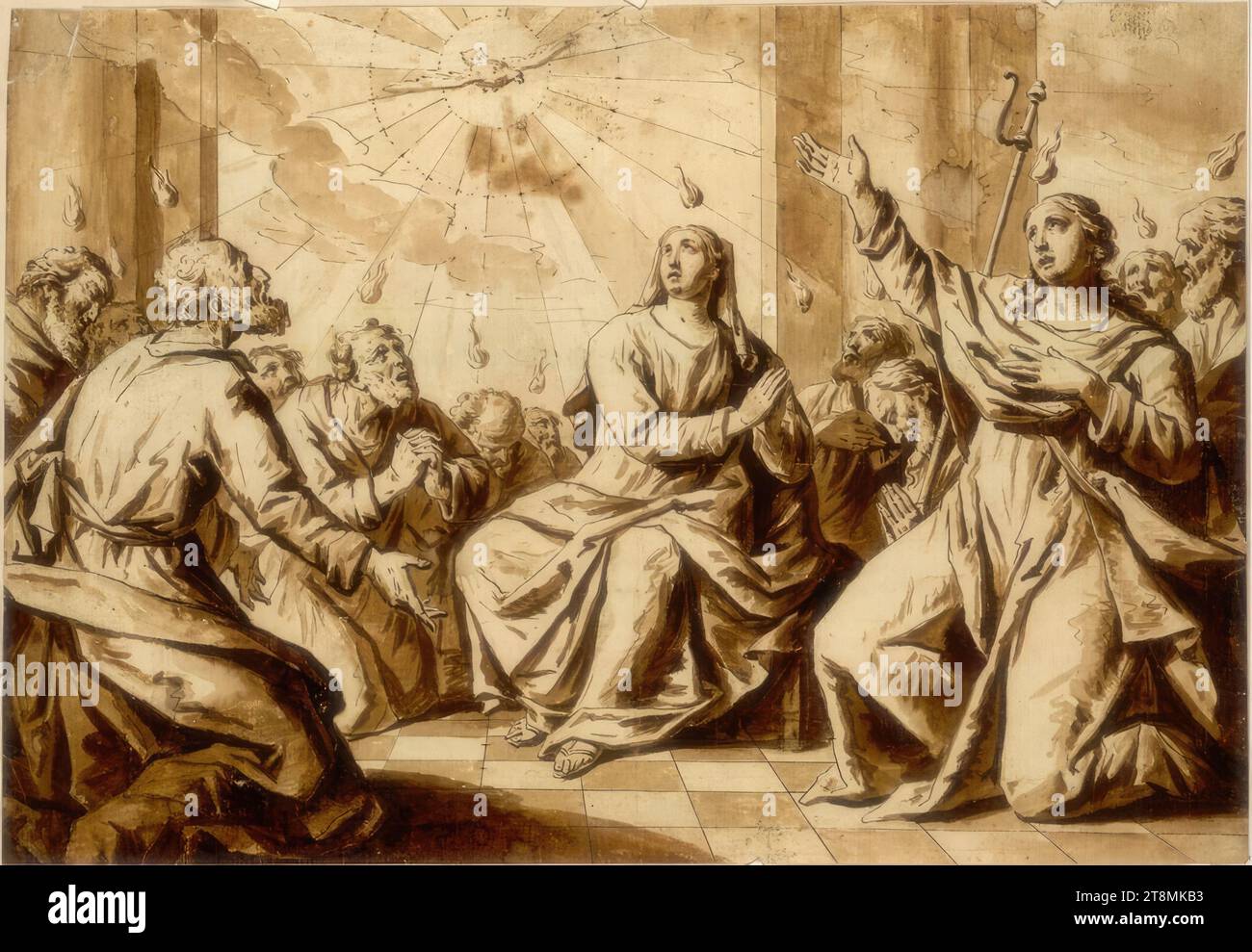 Pentecost drawing hi-res stock photography and images - Alamy