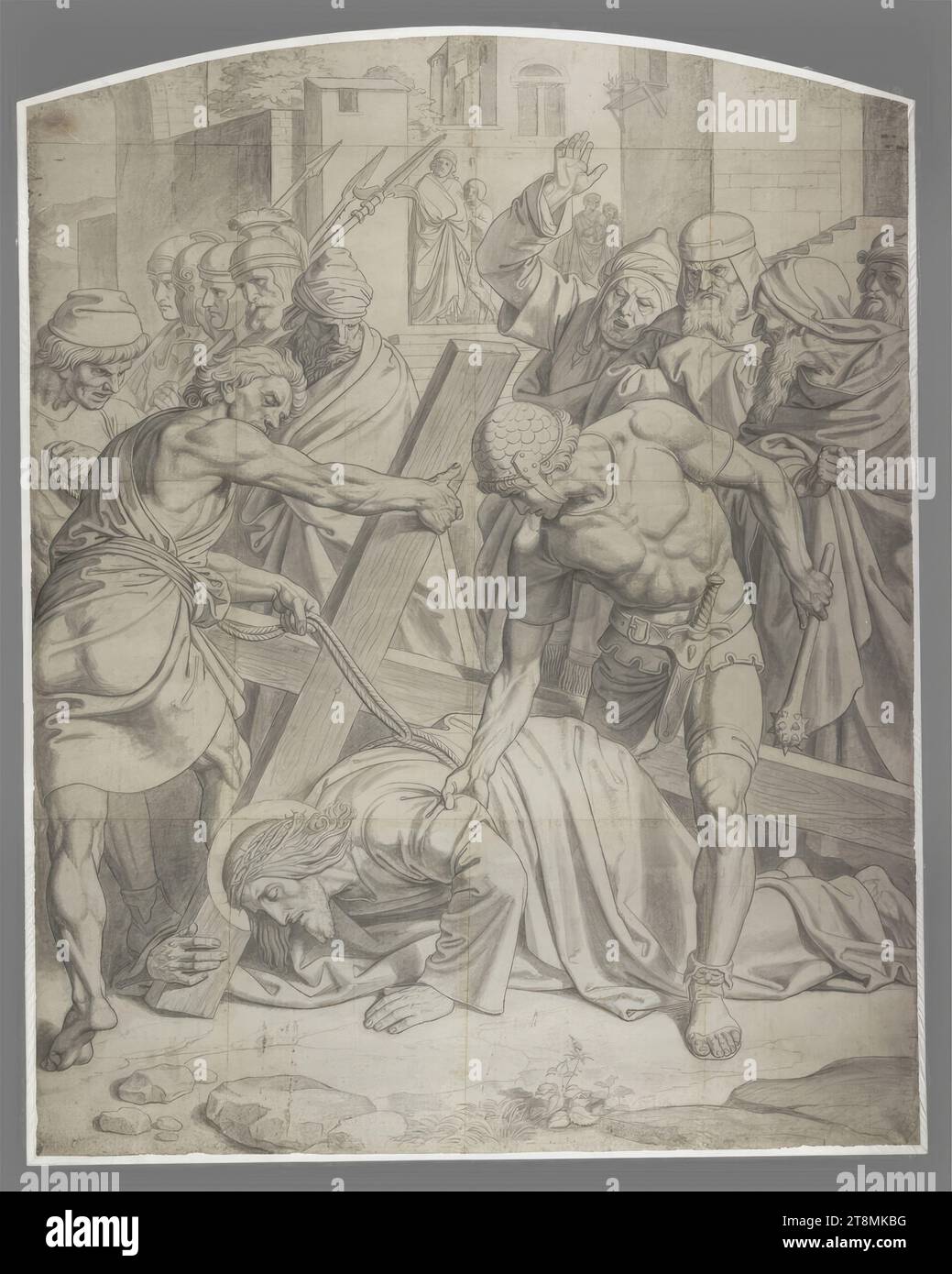 Jesus falls the second time hi-res stock photography and images - Alamy