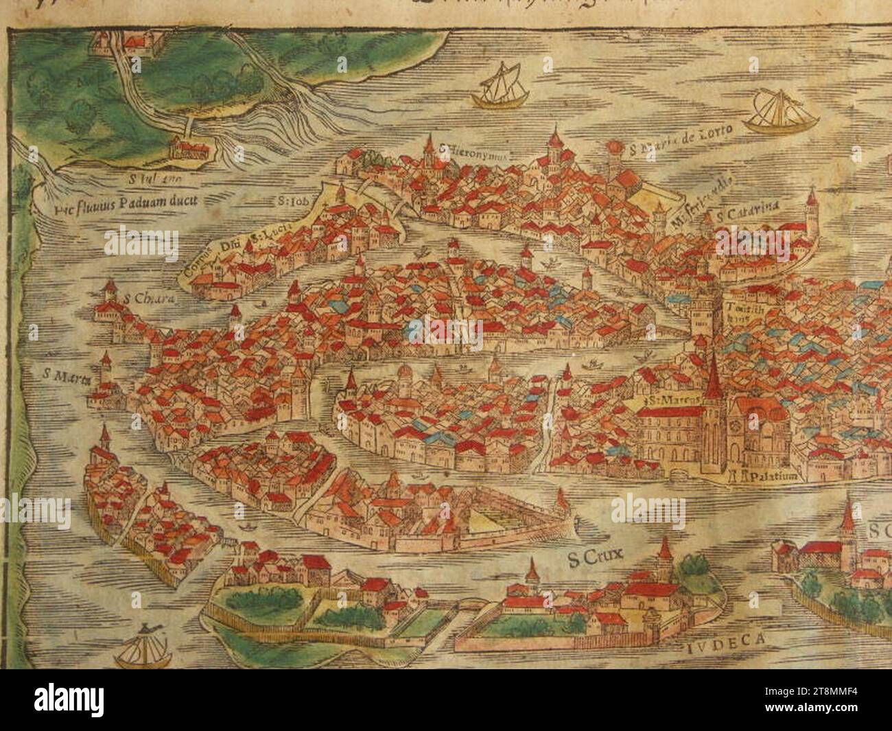 Venice (1600) northwesl Stock Photo - Alamy