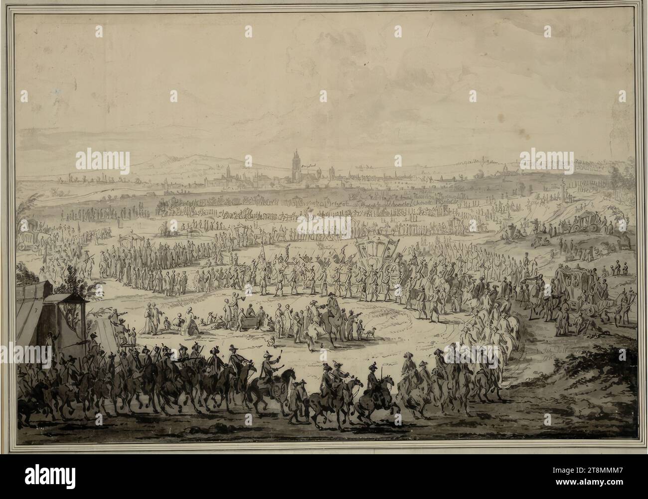 Archduke Joseph's procession to Frankfurt for his coronation as Roman ...