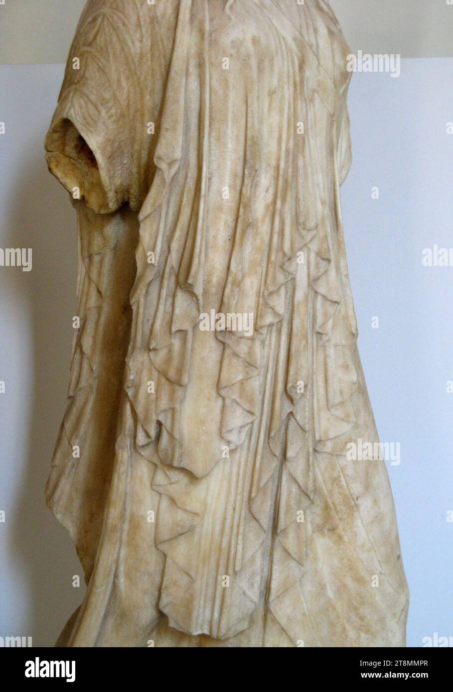 Venice MAN 59 Archaizing statue of Artemis detail 02 Stock Photo - Alamy