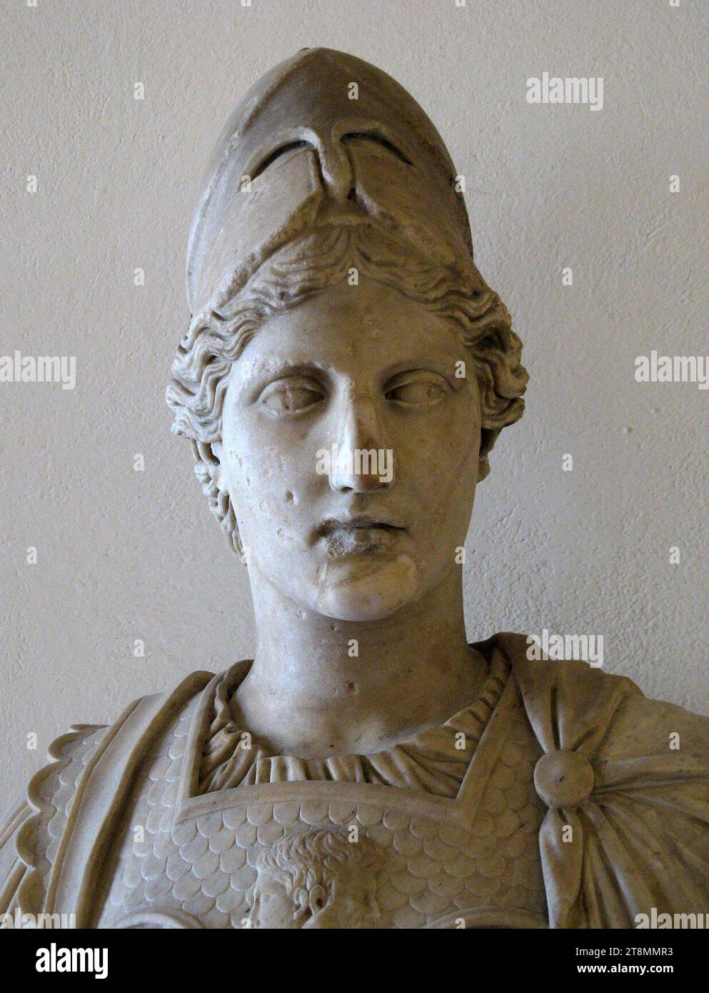 Venice MAN 112 head of Athena Stock Photo - Alamy