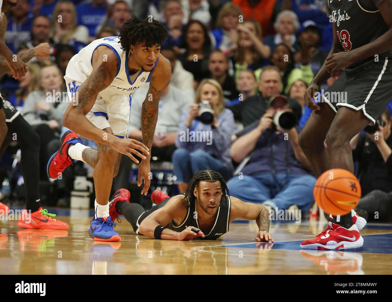 LEXINGTON, KY - NOVEMBER 20: Kentucky Wildcats guard Jordan Burks (23 ...