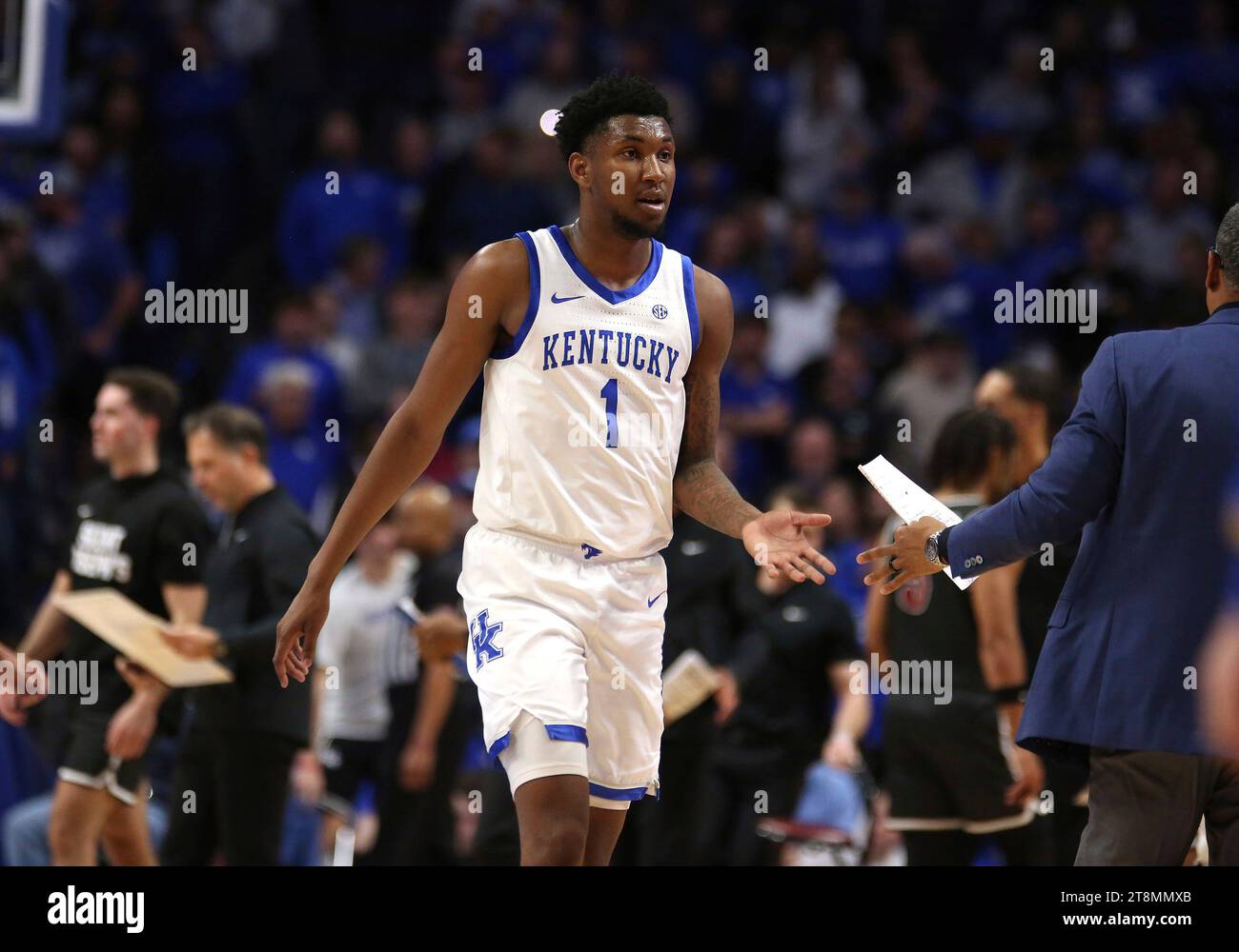 LEXINGTON, KY - NOVEMBER 20: Kentucky Wildcats guard Justin Edwards (1 ...