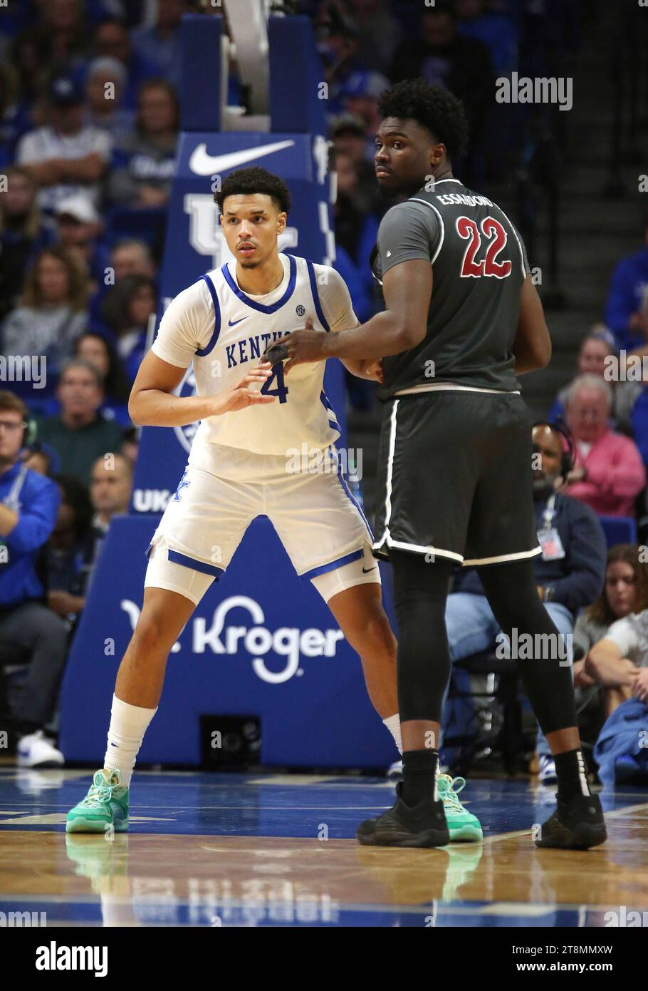 LEXINGTON, KY - NOVEMBER 20: Kentucky Wildcats forward Tre Mitchell (4 ...