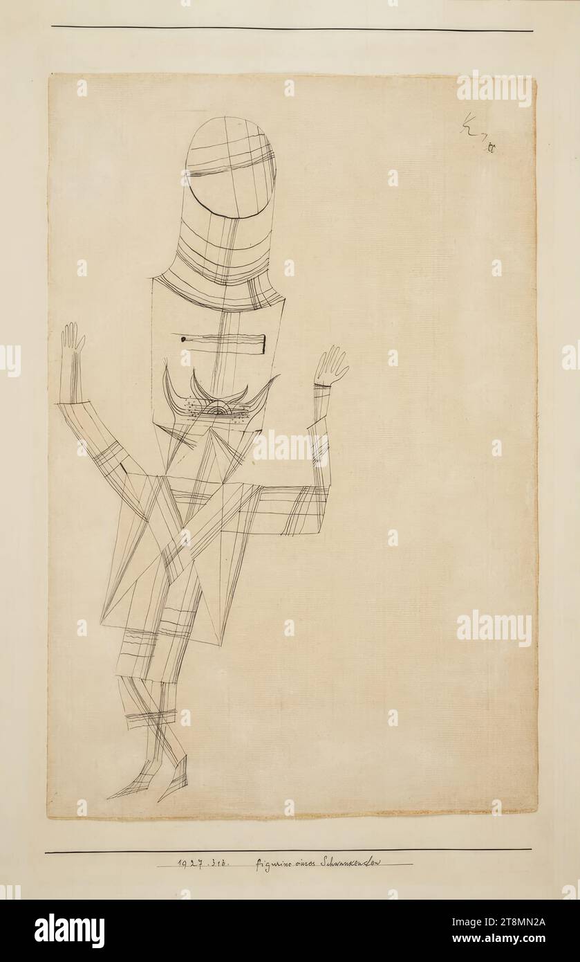Figurine of a swaying man, Paul Klee (Münchenbuchsee 1879 - 1940 ...