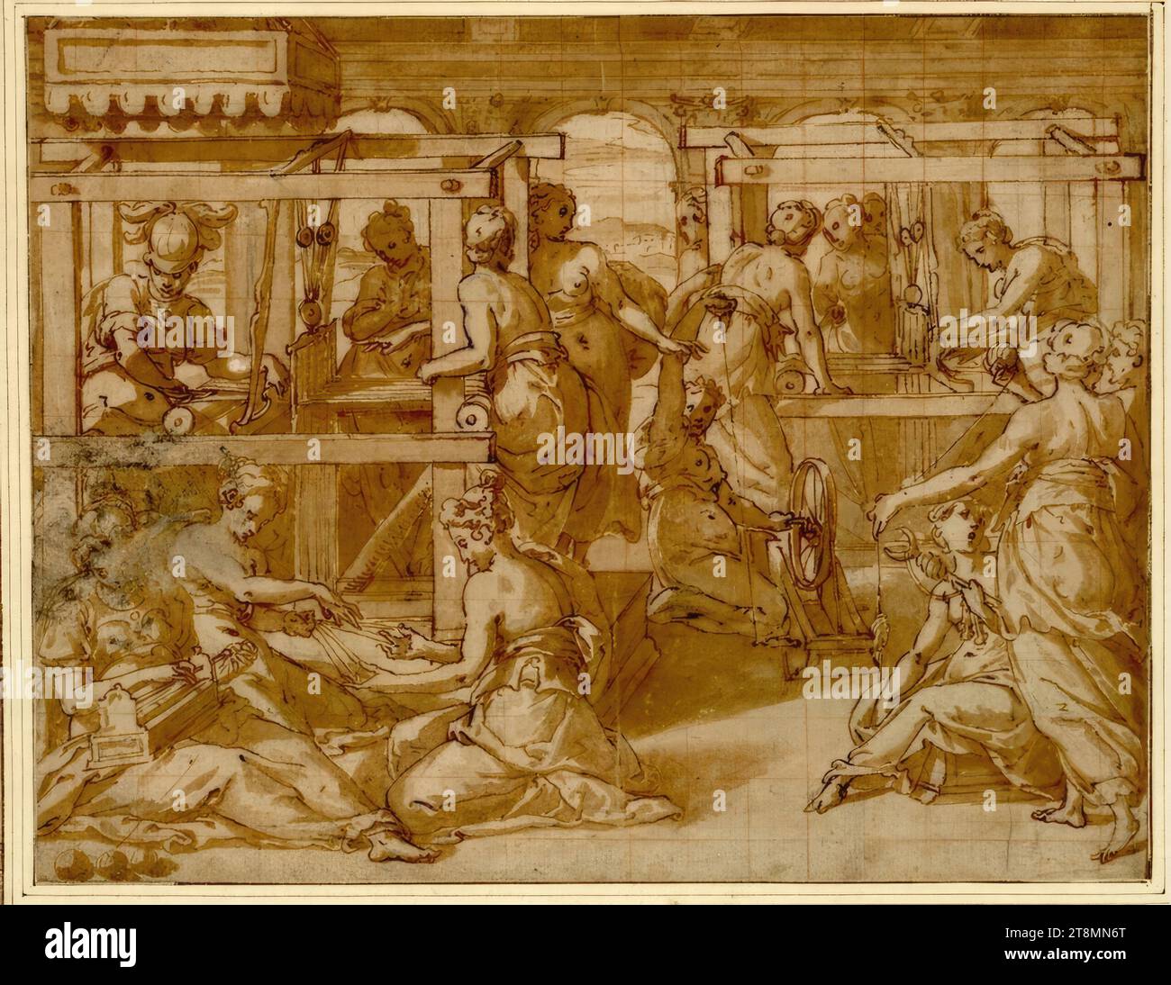 Weaving arachne hi-res stock photography and images - Alamy