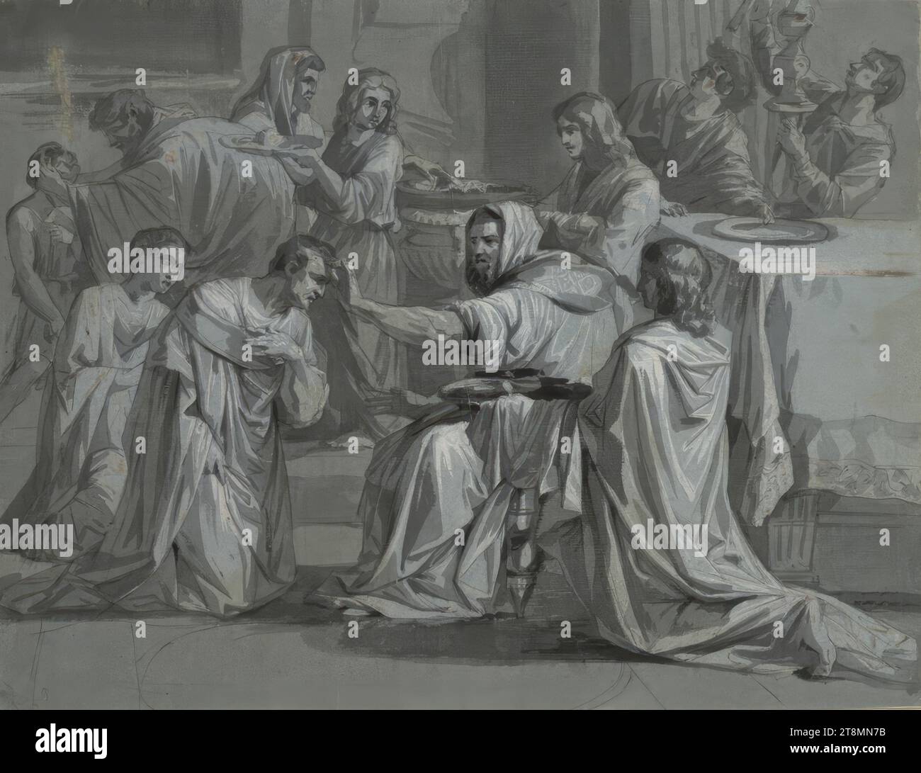 The Sacraments: Consecration, Josef Abel (Aschach, Upper Austria 1764 ...