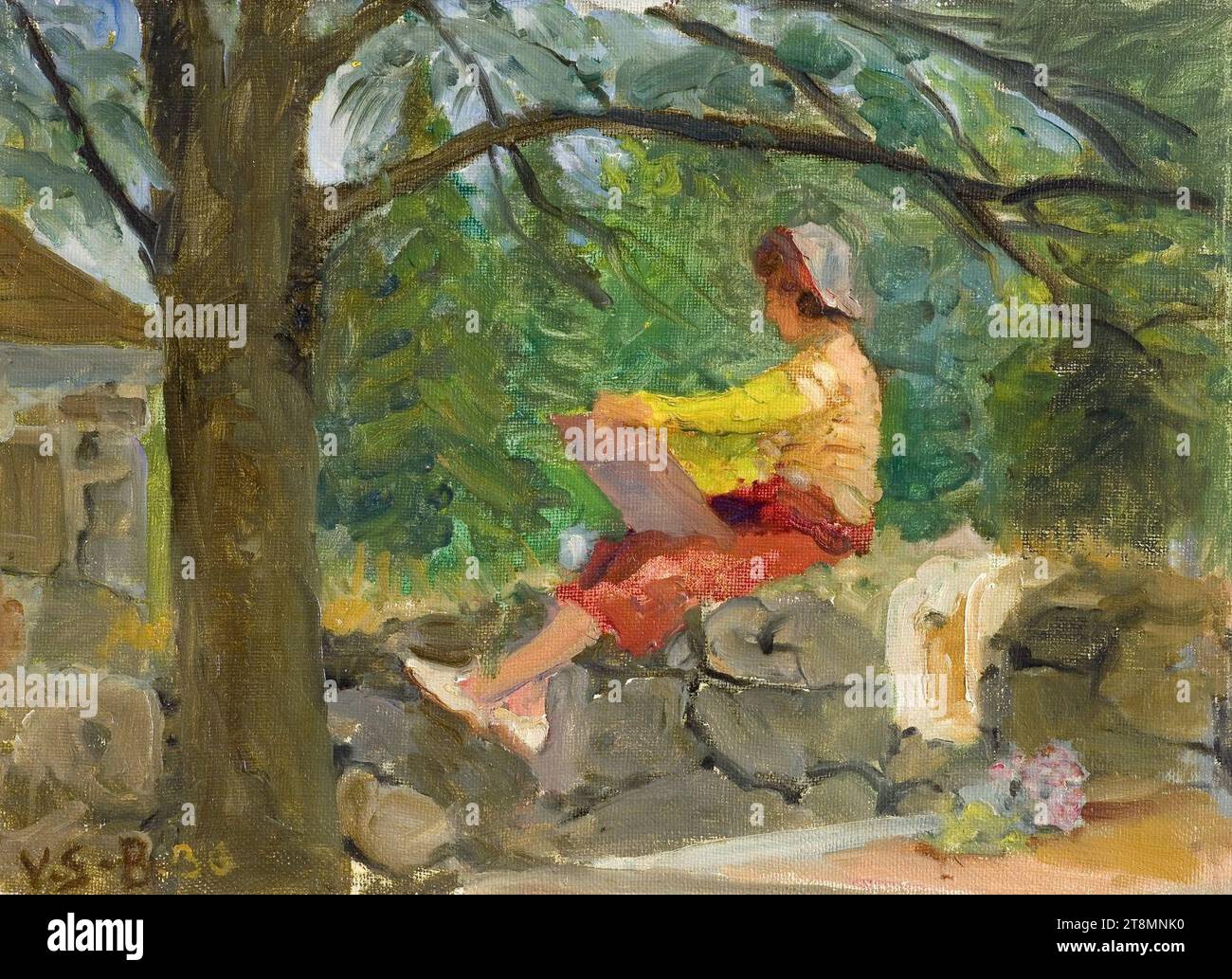 Venny Soldan-Brofeldt - Artist Friend Drawing Stock Photo - Alamy