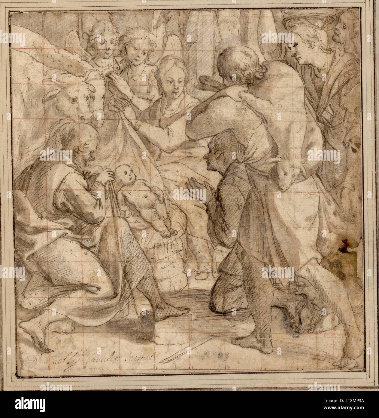 Adoration of the Shepherds, Cesare Sermei (Italian, 1576/1581–1668 ...