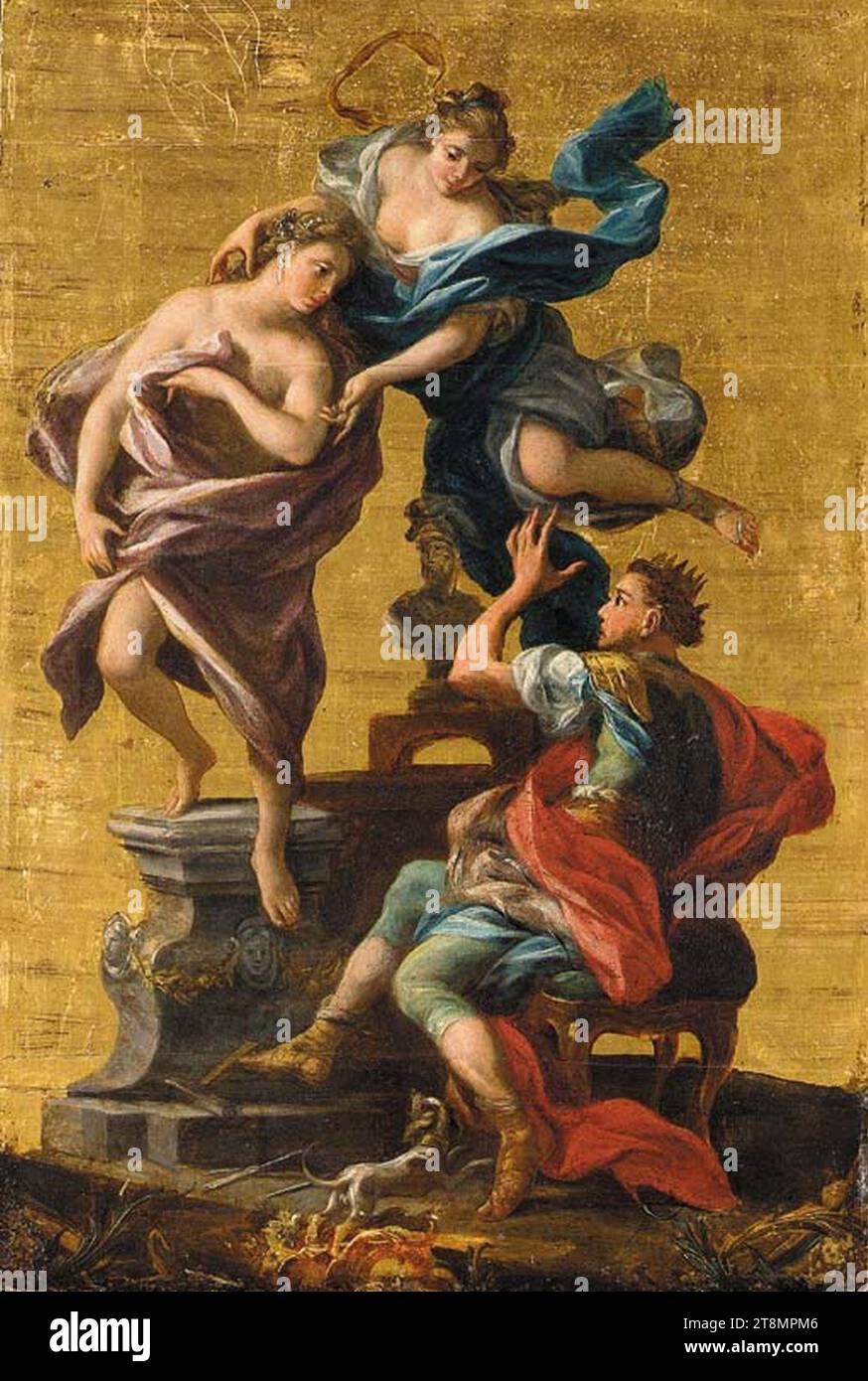 Venus bringing to life Pygmalion's statue Stock Photo - Alamy