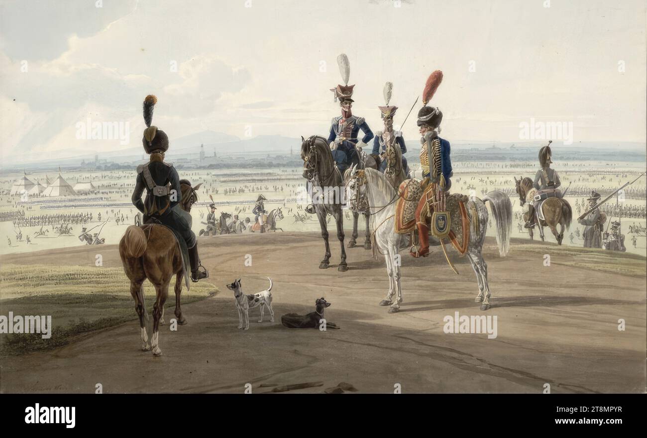 Officers and soldiers of the French army, Wilhelm Alexander Wolfgang ...