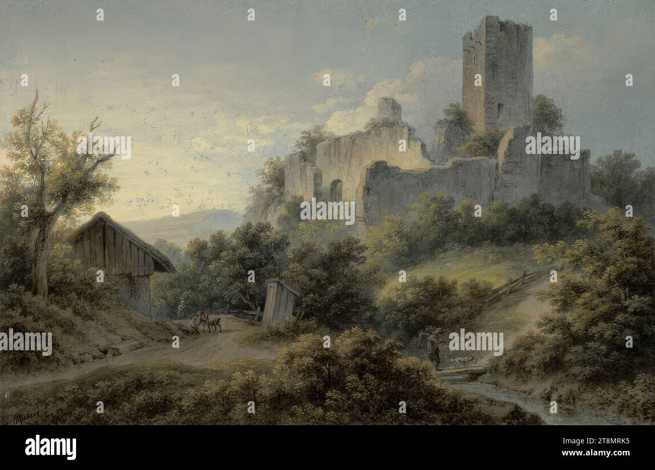 Late gothic riesenberger castle rabi hi-res stock photography and ...