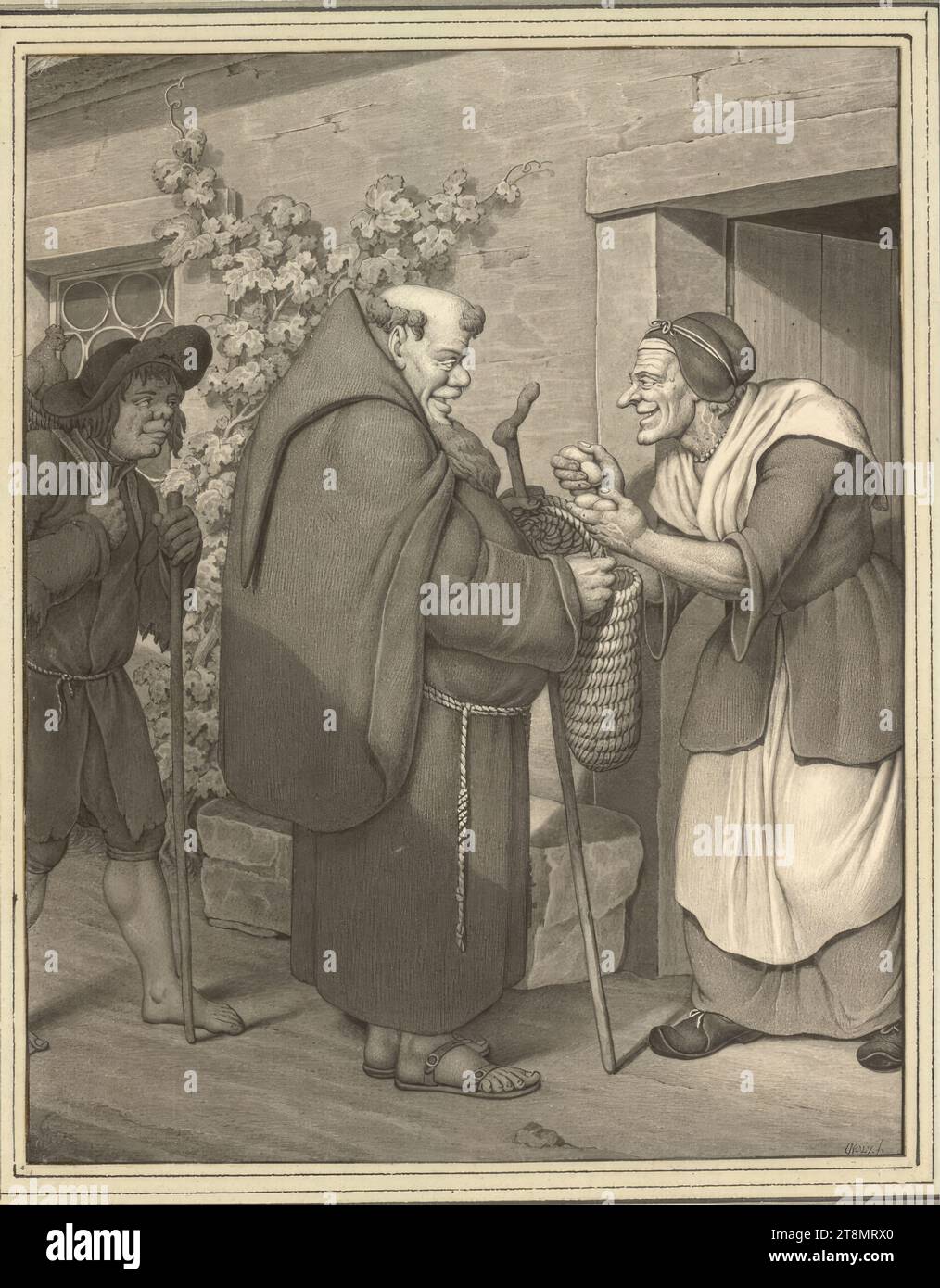 Fat monk fetches eggs hi-res stock photography and images - Alamy