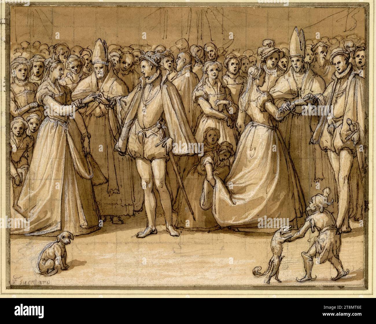 Princely double wedding hi-res stock photography and images - Alamy