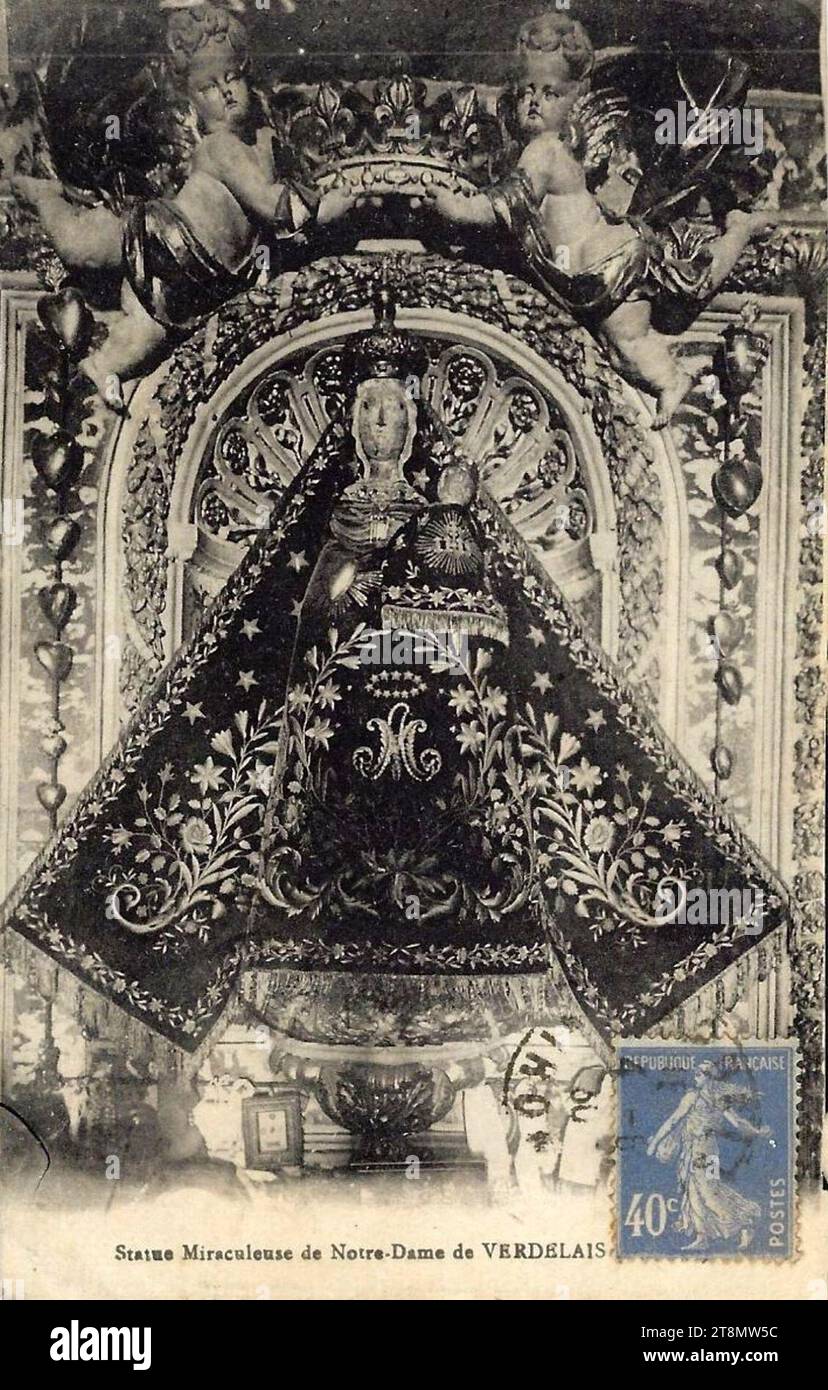 Verdelais - Statue de Notre-Dame 2 Stock Photo - Alamy