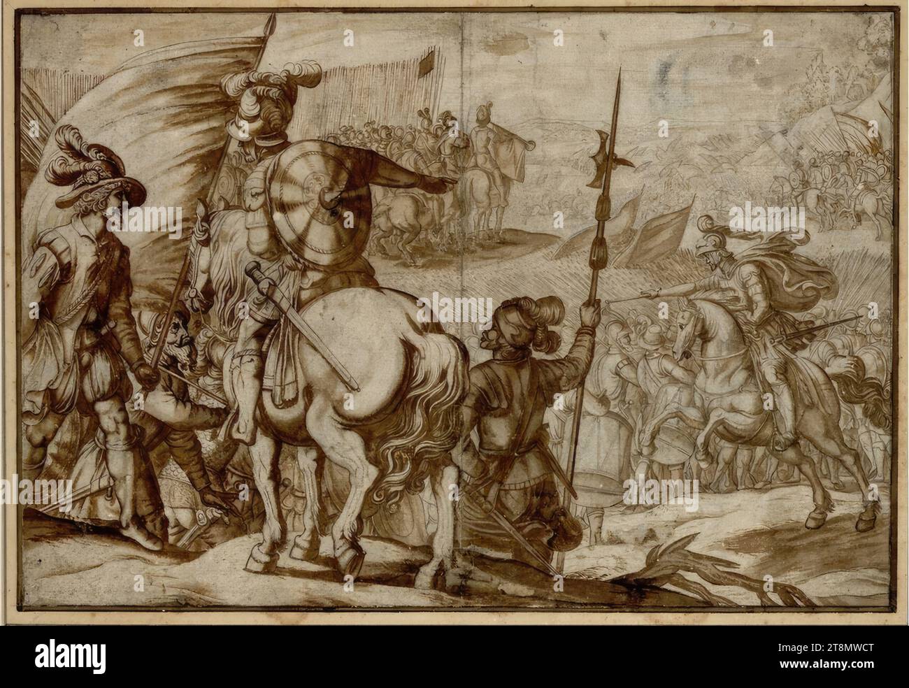 Horseman issues orders hi-res stock photography and images - Alamy