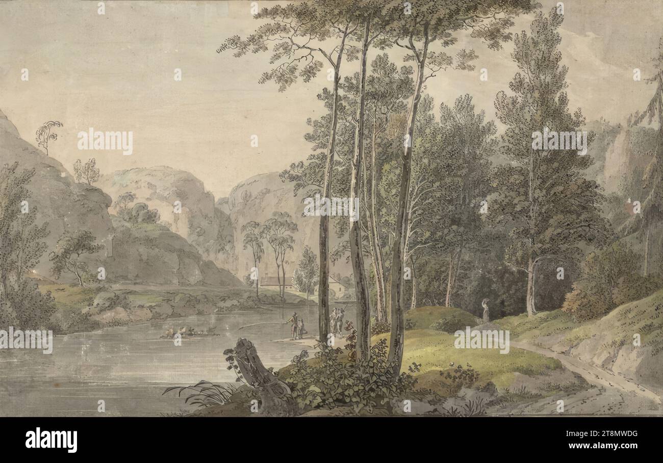 Watercolour framing line in pen and ink hi-res stock photography and ...