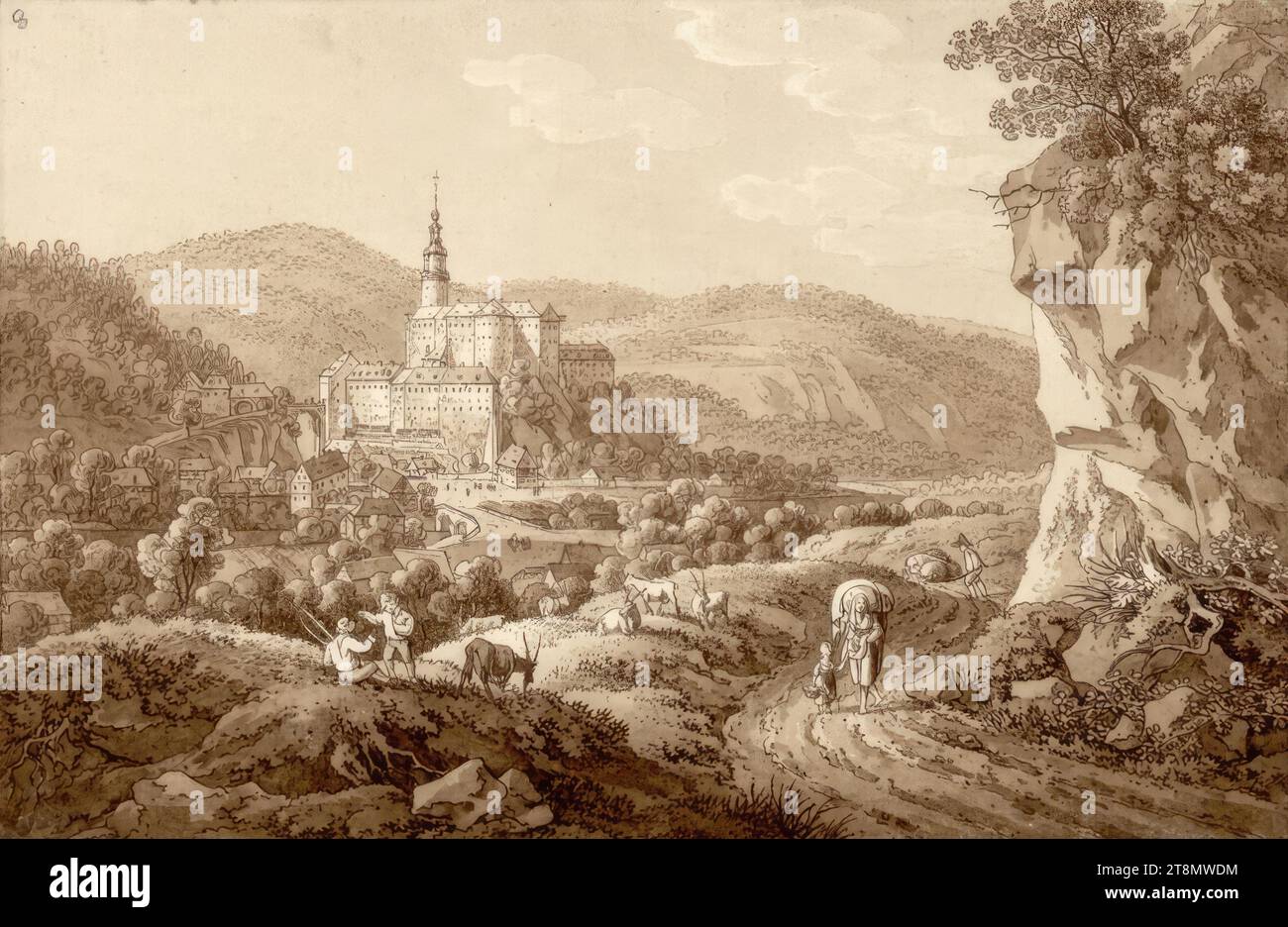 La vue du chateau de weissenstein hi-res stock photography and images ...