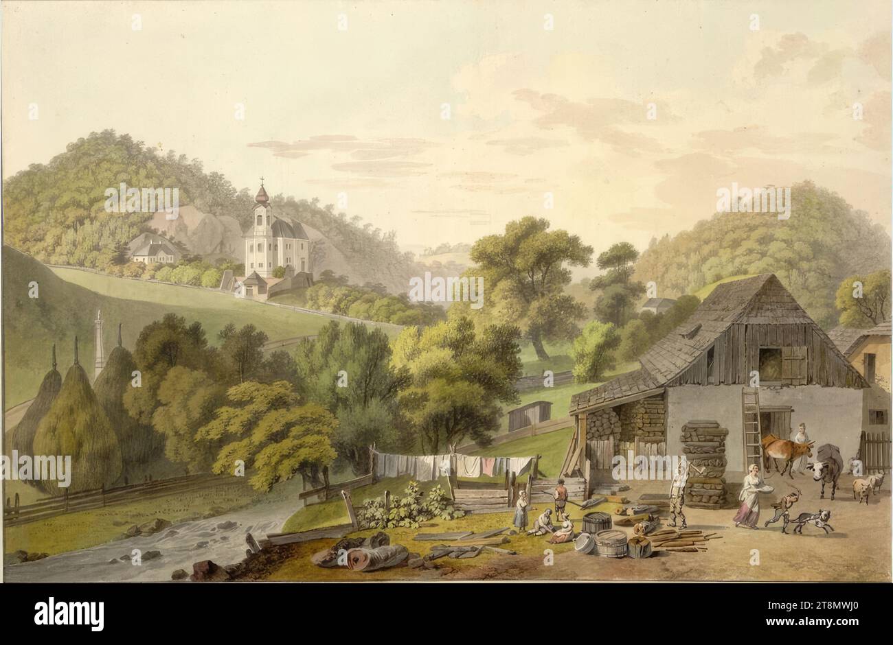 Kaltenleutgben village hi-res stock photography and images - Alamy