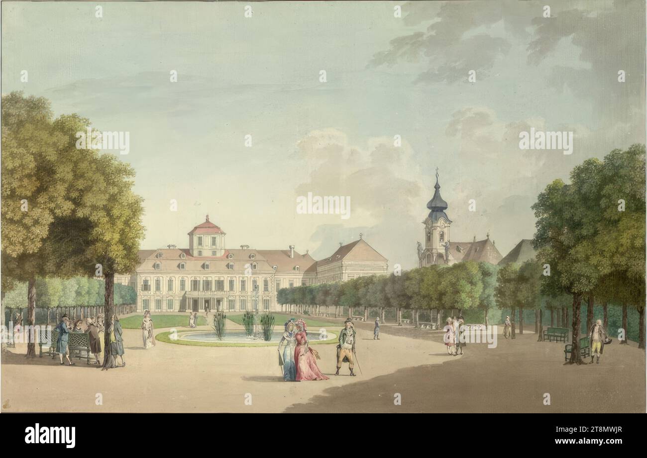 Laxenburg, Schloss, Lorenz Janscha (Radmannsdorf (Krain) 1749 - 1812 ...