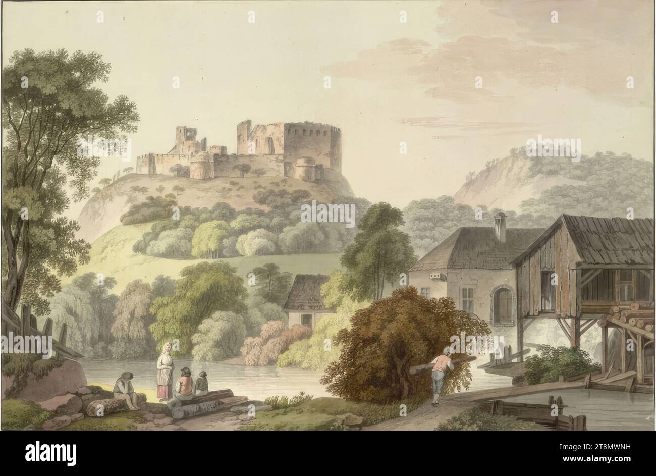 Starhemberg ruins hi-res stock photography and images - Alamy