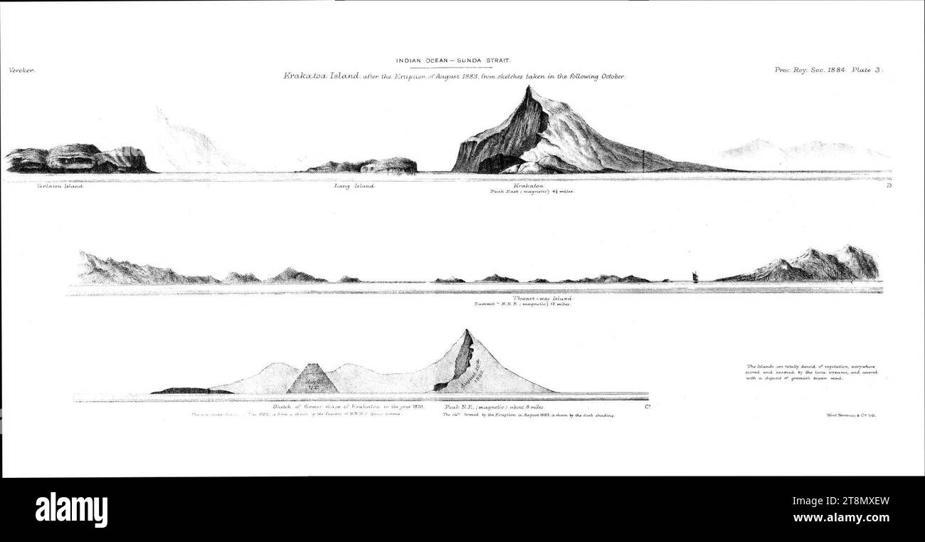 Sunda strait Black and White Stock Photos & Images - Alamy