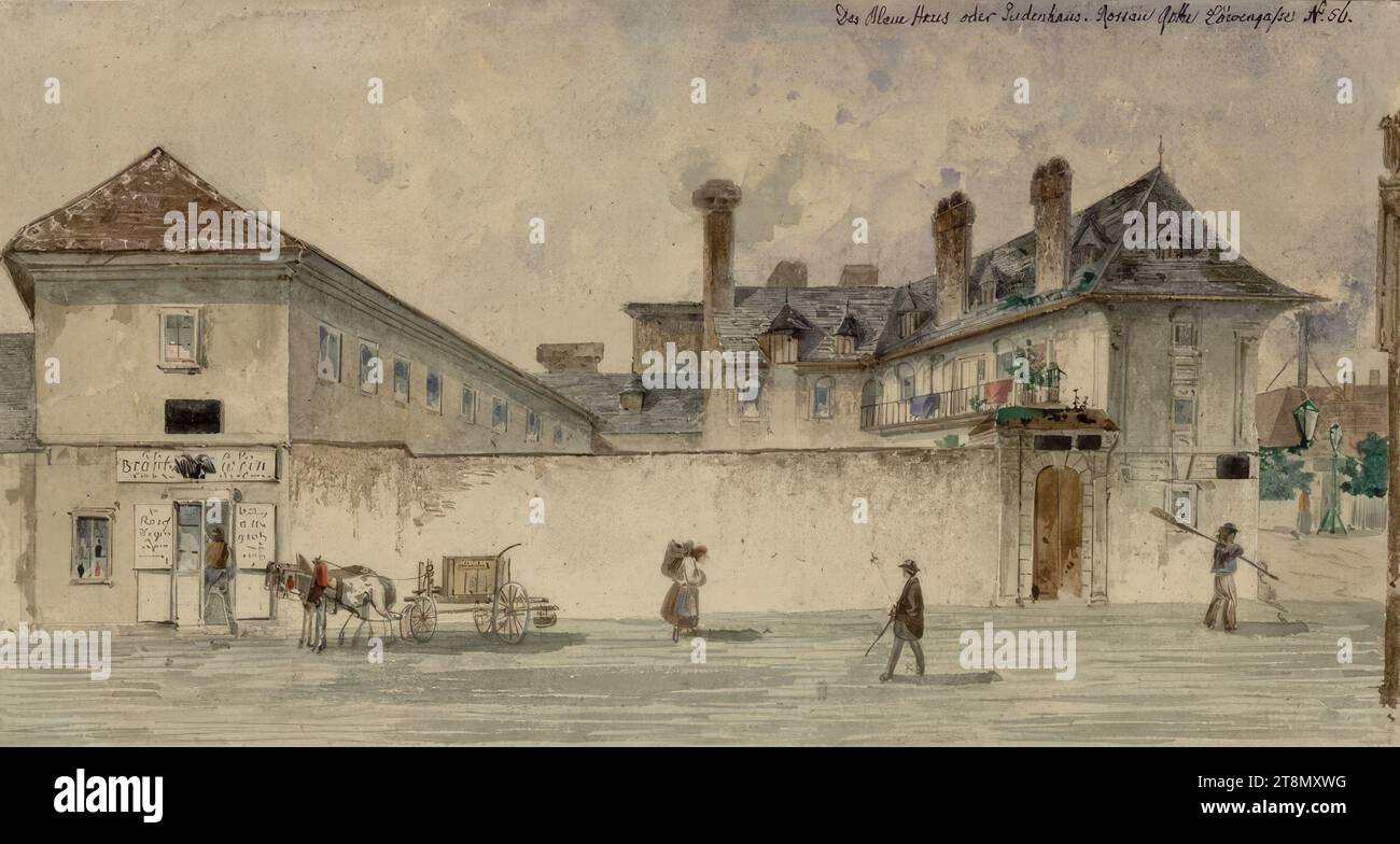 The Blue House or Jewish House, Rote Löwengasse No. 56', Anton ...