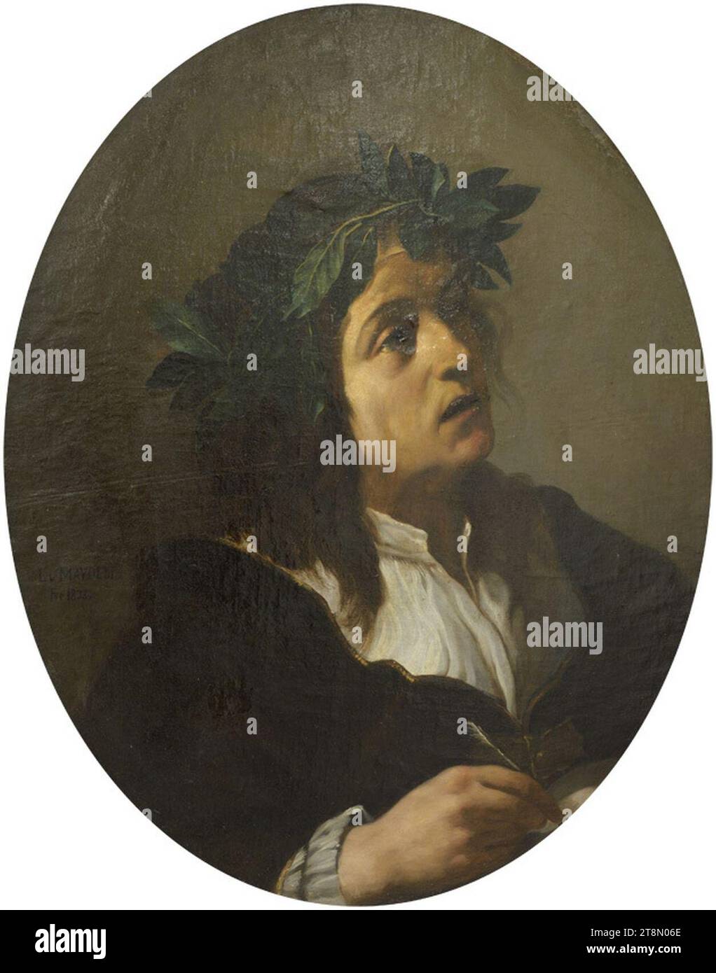 Vergiliuse portree, Friedrich Ludwig von Maydell Stock Photo - Alamy